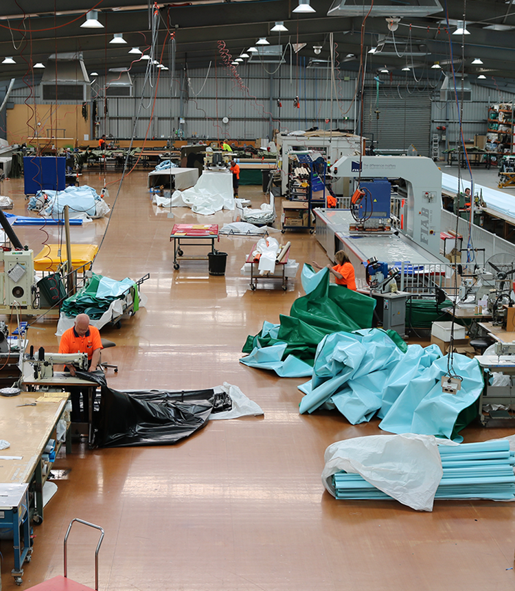 Bartlett Manufacturing | Industrial Textile Product Fabrication